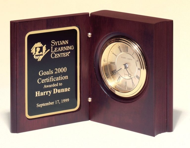 Black Book Clock BC1055 with Free Engraving & Lifetime Warranty