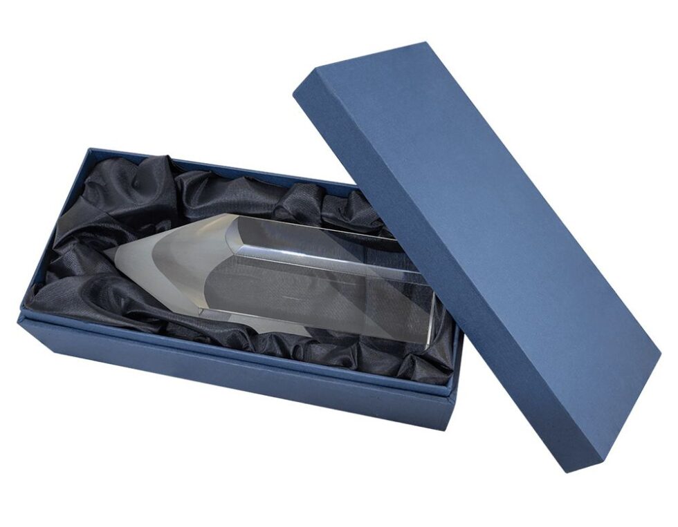 Crystal Pencil Award CRY1214M - Free Engraving & Gift Box